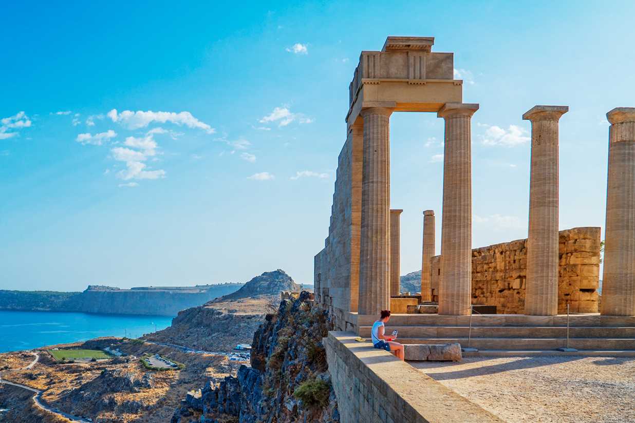 The Colossus Of Rhodes Ruins