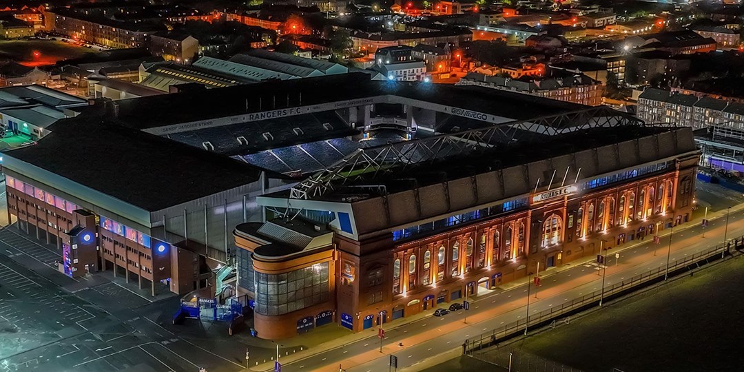 £100—Rangers vs St Mirran hospitality with food & drink | Travelzoo